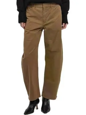 NILI LOTAN Tribeca Tapered Trousers - Brown
