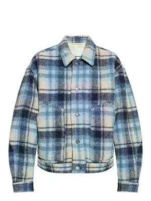 MARANT Plaid Jacket - Blue