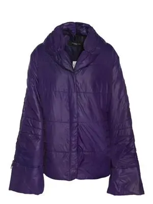 Marina Rinaldi Puffer Jacket - Purple