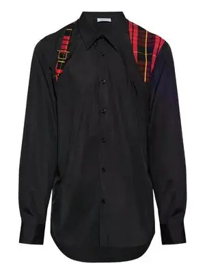 Alexander McQueen Tartan-pattern Shirt - Black