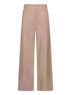 Liu Jo Chain-detail Knitted Trousers - Neutrals