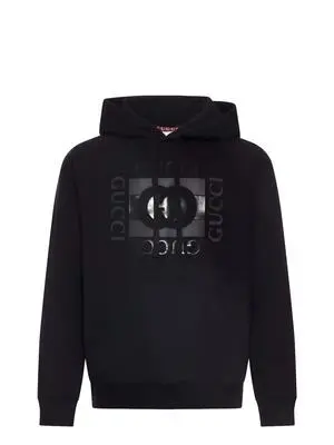 Gucci Logo-print Hoodie - Black
