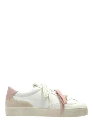 STUART WEITZMAN Colton Lace-up Sneakers - White