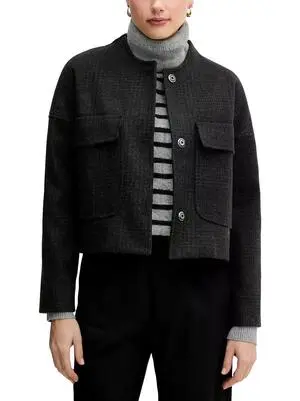 SANDRO FERRONE Buttoned-Up Pocket Jacket