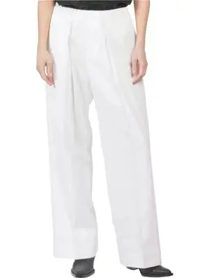 PLAN C Pleated Palazzo Pants