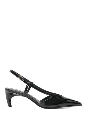 SERGIO LEVANTESI Eva Slingback Pointed Pumps - Black