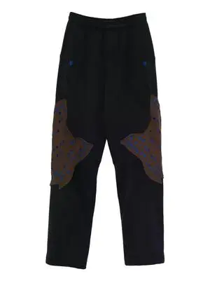 KIKO KOSTADINOV X Fox Lab Perforated Fleece Jogger - Black