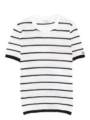 Max Mara Striped T-shirt - White