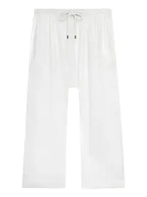 The Great. Drawstring Trousers - White