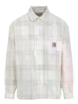 Carhartt Work In Progress Checked Pocket Shirt - White