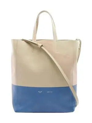 Celine 2010s Small Hippopotamus Two-tone Tote Bag - Neutrals