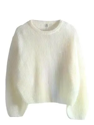 TOTEME Ribbed Knit Sweater - Neutrals