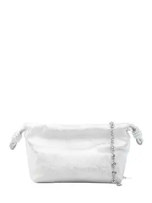Loewe Knotted Clutch - Silver