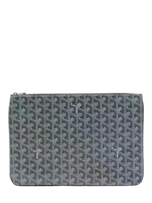 Goyard 2017 Ine Senat Mm Clutch Bag - Grey