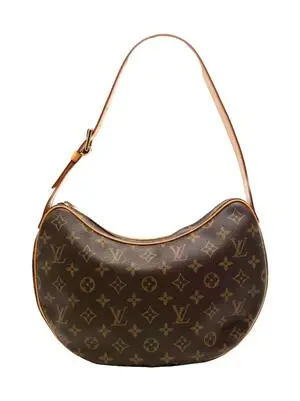 LOUIS VUITTON 2002 Monogram Croissant Mm - Brown