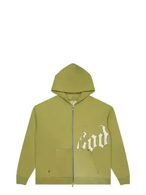 GODSPEED Logo Zip Hoodie - Green