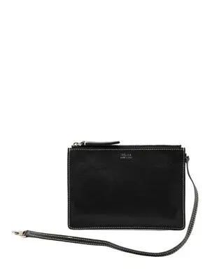 Celine 2008-2014 Leather Clutch Bag - Black