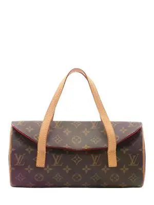 LOUIS VUITTON 2003 Monogram Sonatine Handbag - Brown