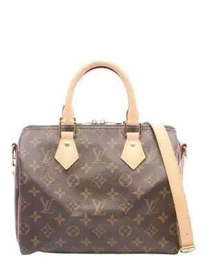 LOUIS VUITTON Monogram Speedy Bandouliere 25 - Brown