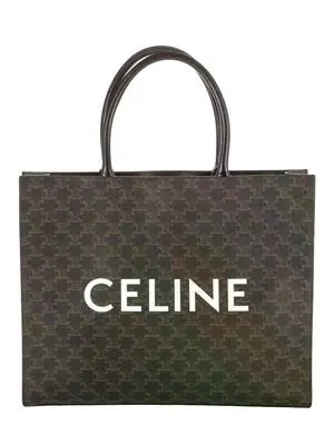 Celine Cabas Triomphe Tote - Black