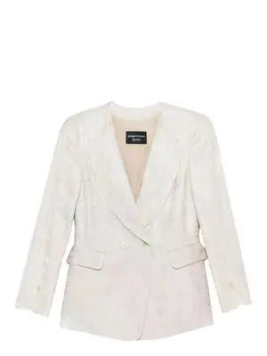 Emporio Armani Double-breasted Blazer - Neutrals