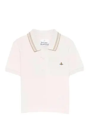 VIVIENNE WESTWOOD Mini Classic Polo Top - Purple