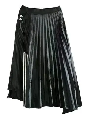 Adidas Pleated Asymmetric Skirt - Black