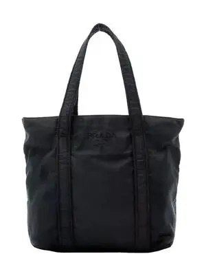 Prada 2010-2025 Tessuto Tote Bag - Black