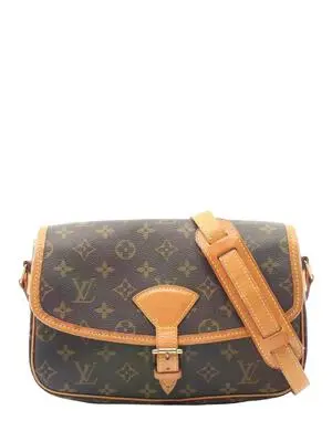 LOUIS VUITTON 1997 Monogram Sologne Crossbody Bag - Brown