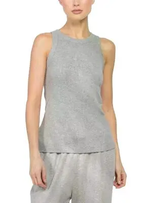 Velvet By Graham & Spencer Crew-neck Tank Top - Grey