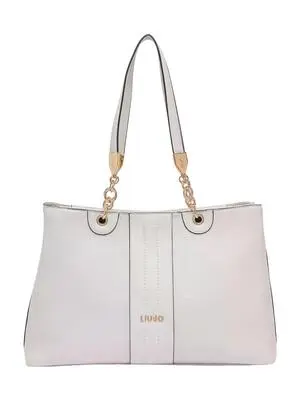 Liu Jo Logo-lettering Shoulder Bag - White