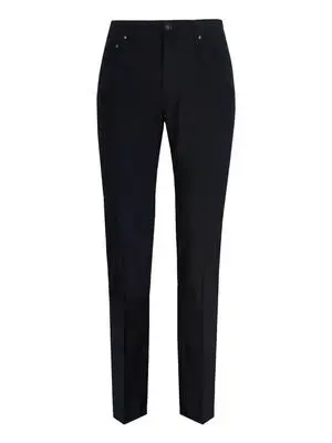 Jacob Cohen Logo Patch Trousers - Blue