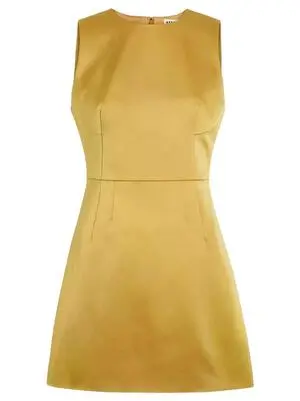 Staud Paneled Sleeveless Dress - Yellow