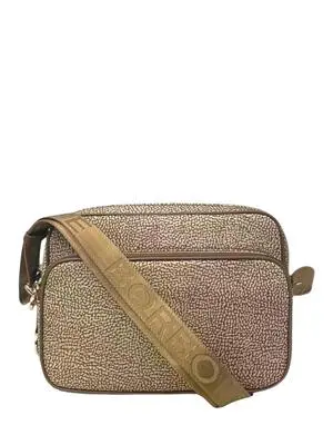 Borbonese Logo-strap Satchel Bag - Neutrals
