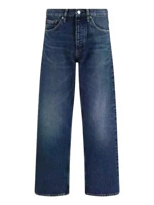 SUNFLOWER Five-pocket Straight Leg Jeans - Blue