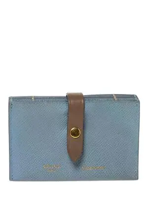 Celine Leather Wallet - Blue