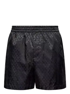 Alexander McQueen Skull-patterned Shorts - Black