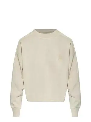 MARANT ETOILE Embroidered Sweatshirt - Neutrals