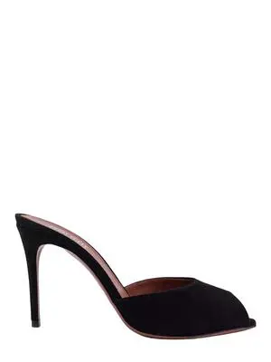 Paris Texas Heeled Sandals - Black
