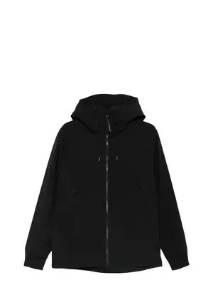 C.P. COMPANY Hooded Zip Jacket - Black