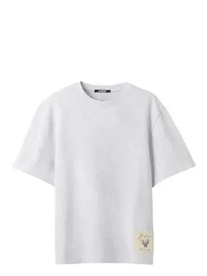 Jacquemus Embroidered-logo T-shirt - Grey