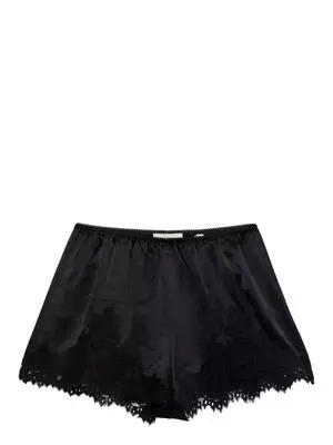 DÔEN Iona Lace Shorts - Black