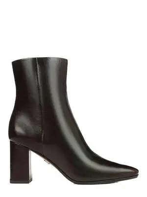 Veronica Beard Cera Ankle Boots - Brown