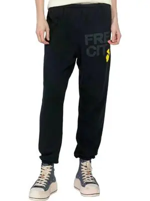 FREECITY Logo Track Pants - Blue