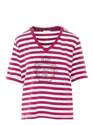 Liu Jo Striped T-shirt - Red