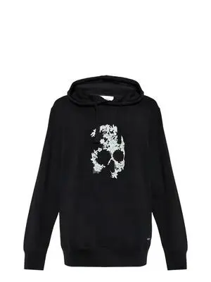 Alexander McQueen Skull-print Hoodie - Black