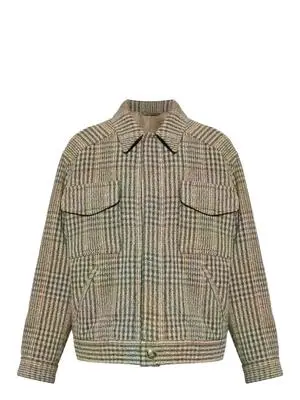 MARANT Folco Checked Flap-pocket Jacket - Neutrals