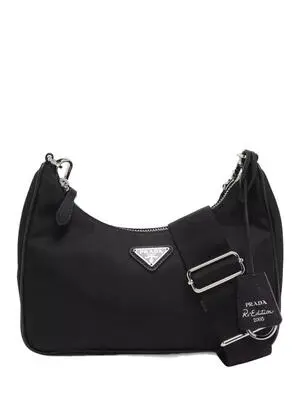Prada 2005 Re-edition Nylon Bag - Black