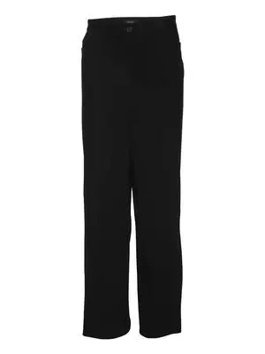 BASLER Crepe Bootcut Trousers - Black