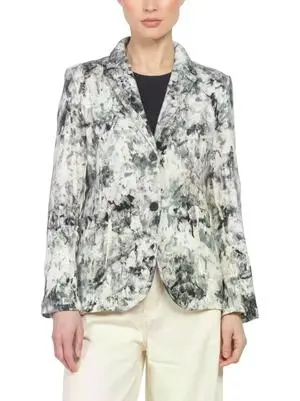 AVANT TOI Printed Blazer With Button Fastening